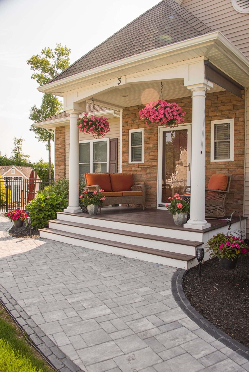 Stone Walkway Contractor RI - AMD Pools and Patios